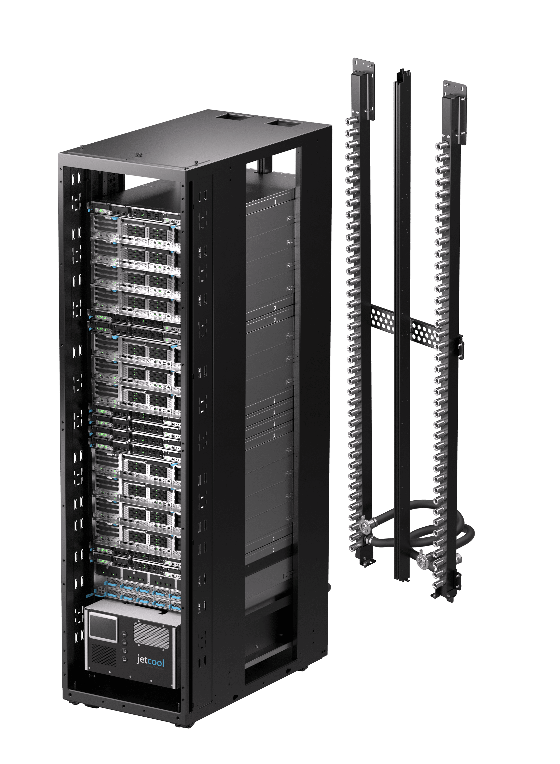 Liquid Cooling In-Rack Manifolds & Quick Disconnects